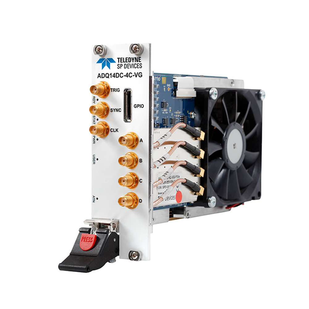 Multi-channel 0.5 to 2 GSPS, 14-bit digitizer - Teledyne SP Devices