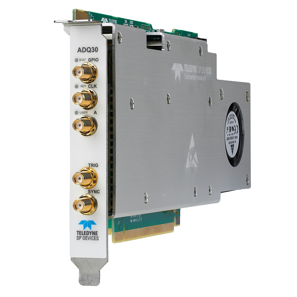 ADQ30 - Single-channel 12-bit, 1 GSPS digitizer - Teledyne SP Devices