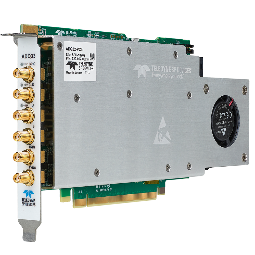 High-throughput 12-bit, 5 GSPS digitizer - Teledyne SP Devices