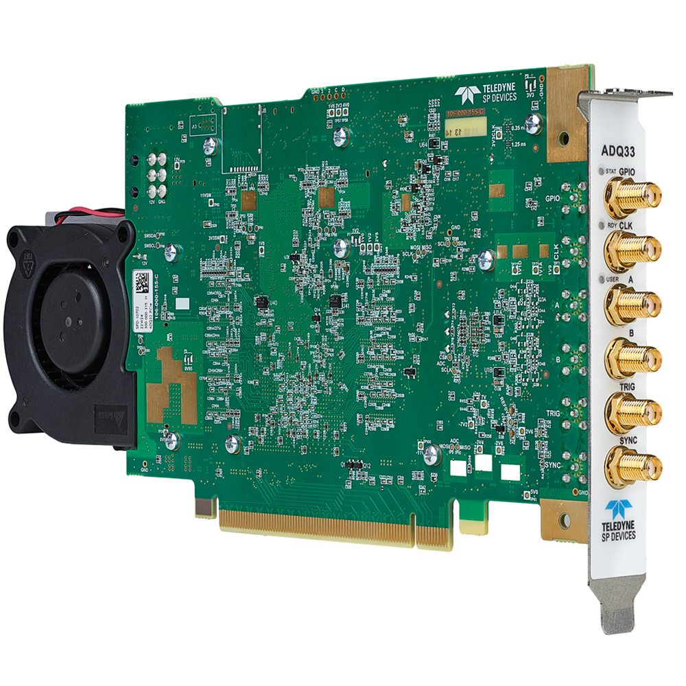 High-throughput 12-bit, 5 GSPS digitizer - Teledyne SP Devices